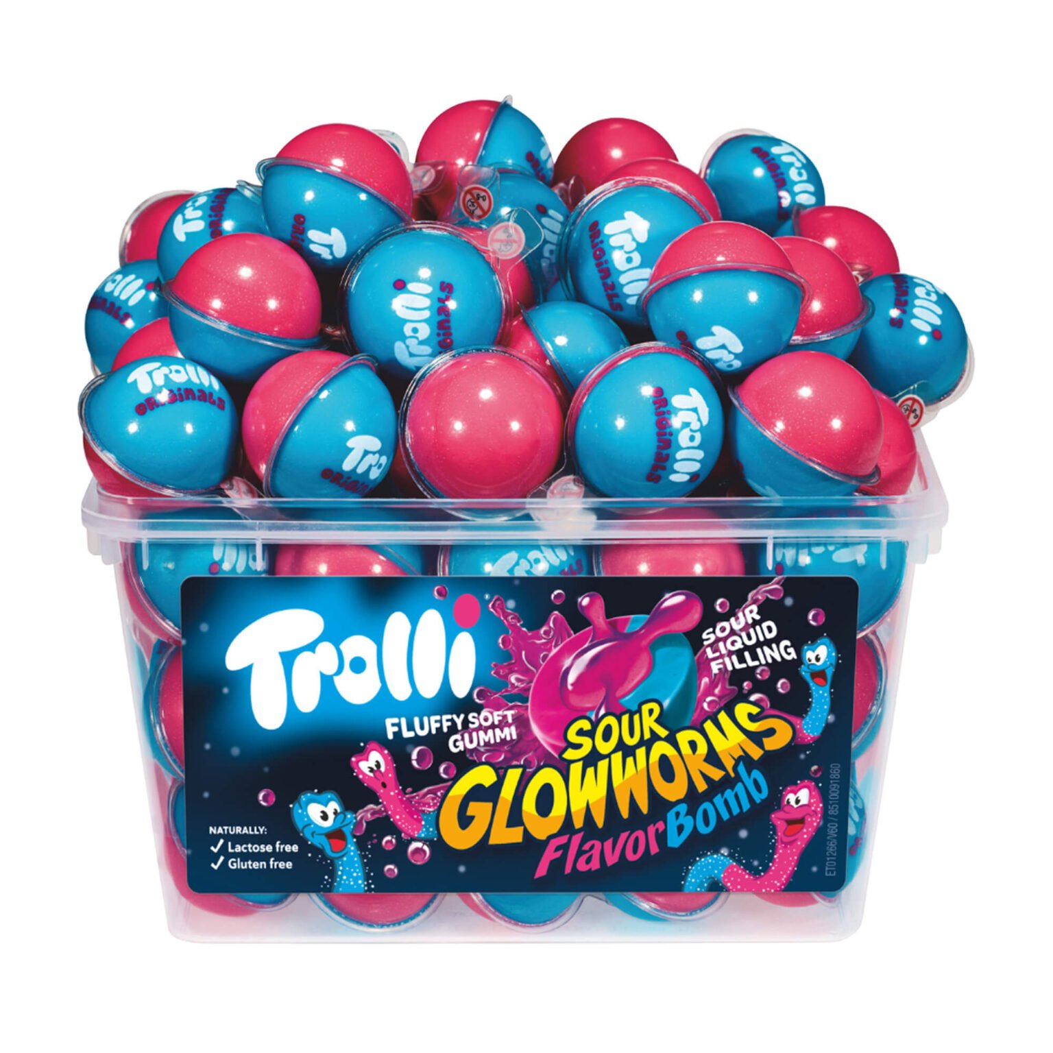 TROLLI FLAVOR BOMB CHERRY COLA 60PCs - FoodArt UK